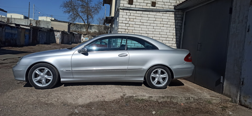 Обслуживание суппортов после зимы и замена масла в акпп — Mercedes-Benz CLK (W209), 2,7 л, 2004 ...