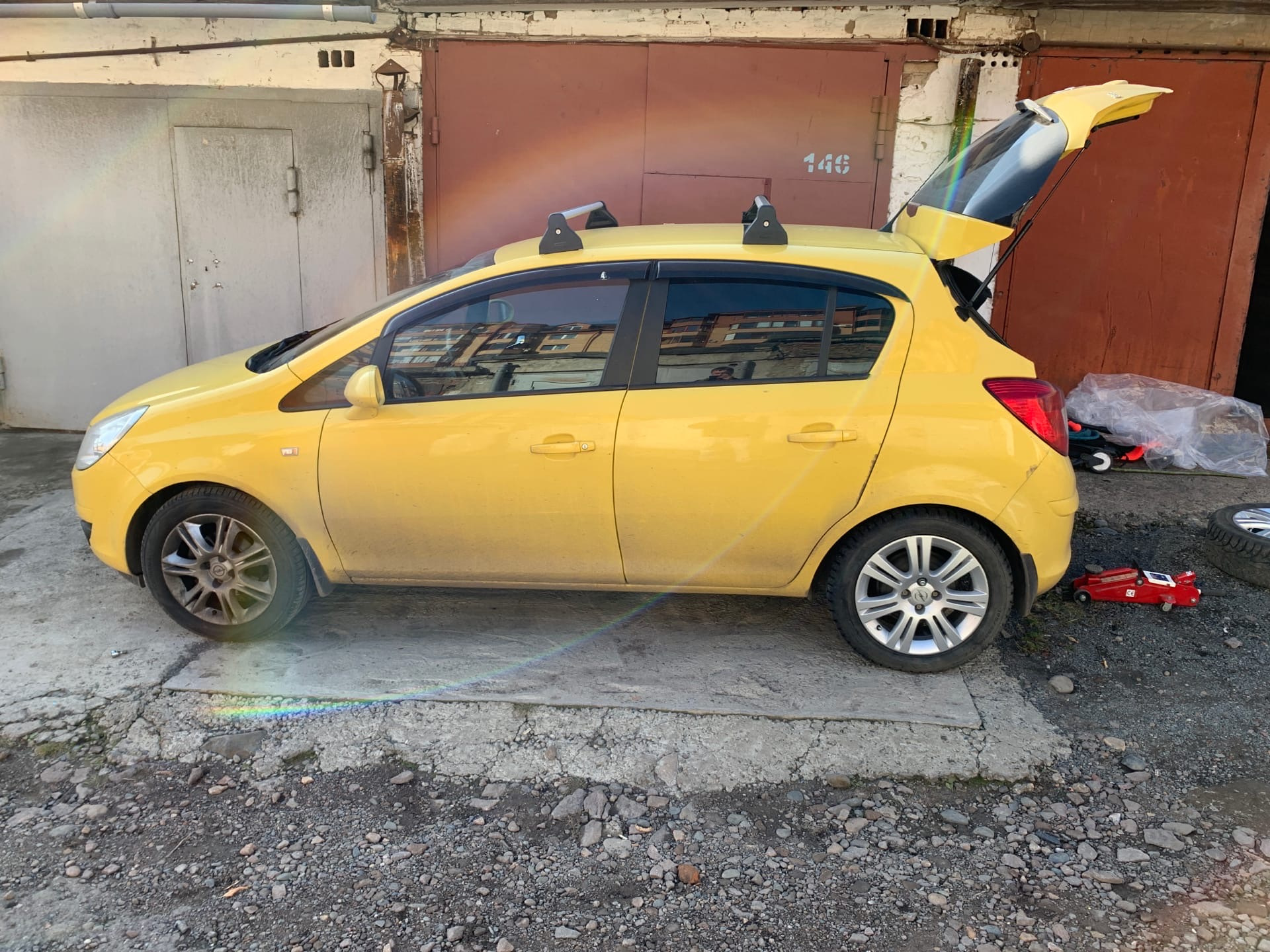 Переобулись. На этот раз — в тему ) — Opel Corsa D, 1,4 л, 2009 года ...