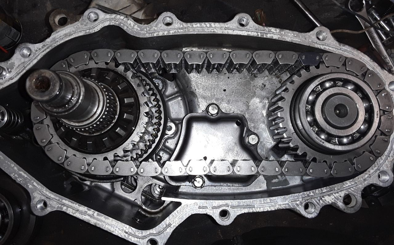 L200 широкая цепь в раздатку — Mitsubishi L200 (4G), 2,5 л, 2011 года ...