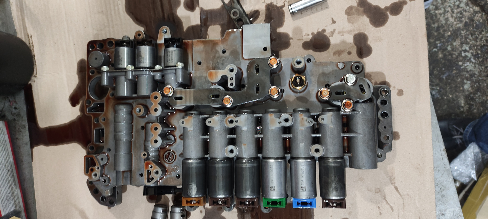 Плановое ТО, замена соленоидов АКПП — Hyundai Genesis Coupe, 2 л, 2012 ...