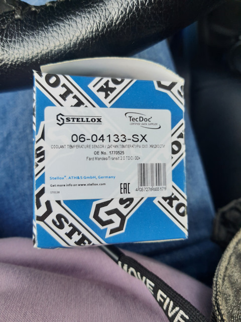 1770525 Датчик температуры гбц Ford | Запчасти на DRIVE2