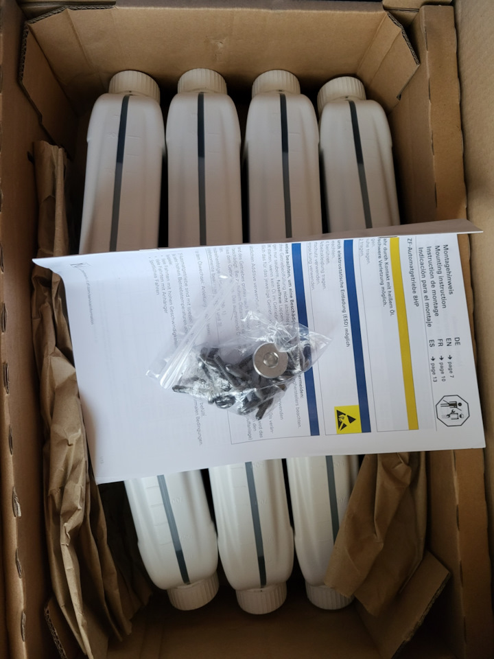 Комплект ZF 1103.298.007 для АКПП 8HP AUDI VW на Audi A8 (D5), Audi A6 ...