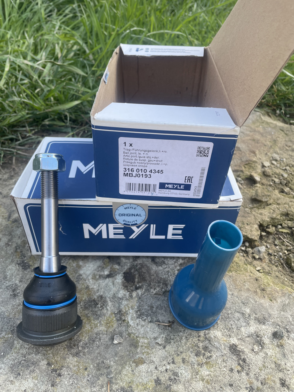 3160104345 Шарнир независимой подвески / поворотного рычага MEYLE | Запчасти на DRIVE2