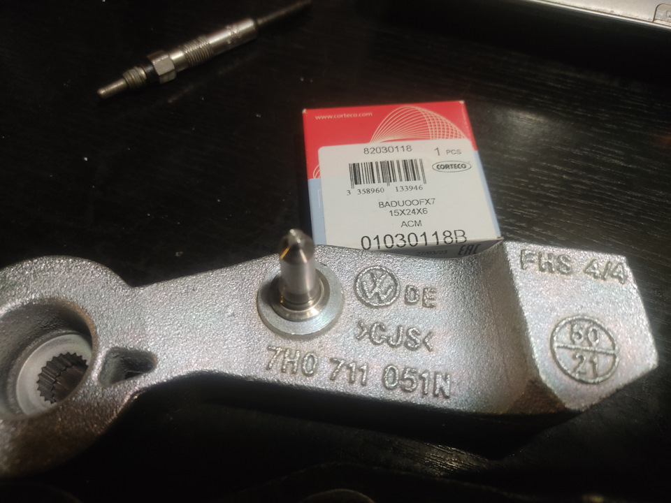 Механизм выбора передач, ремонт. — Volkswagen Transporter T5, 1,9 л ...