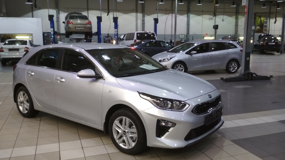 Бортжурнал KIA Ceed Silver Mouse