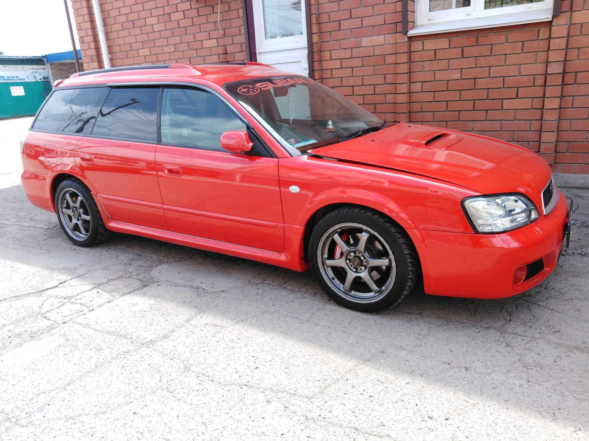 Prodrive GC-06D ET48 J7,5 + Federal ss595 215 45 R17 — Subaru Legacy ...