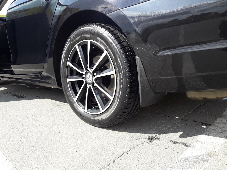 Брызговички взамен OEM. JETTA. — Volkswagen Jetta VI, 1,6 л, 2013 года ...