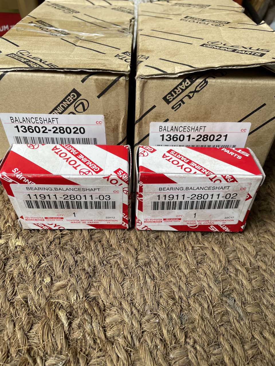 Замена балансировочных валов — Toyota Camry (XV40), 2,4 л, 2006 года ...