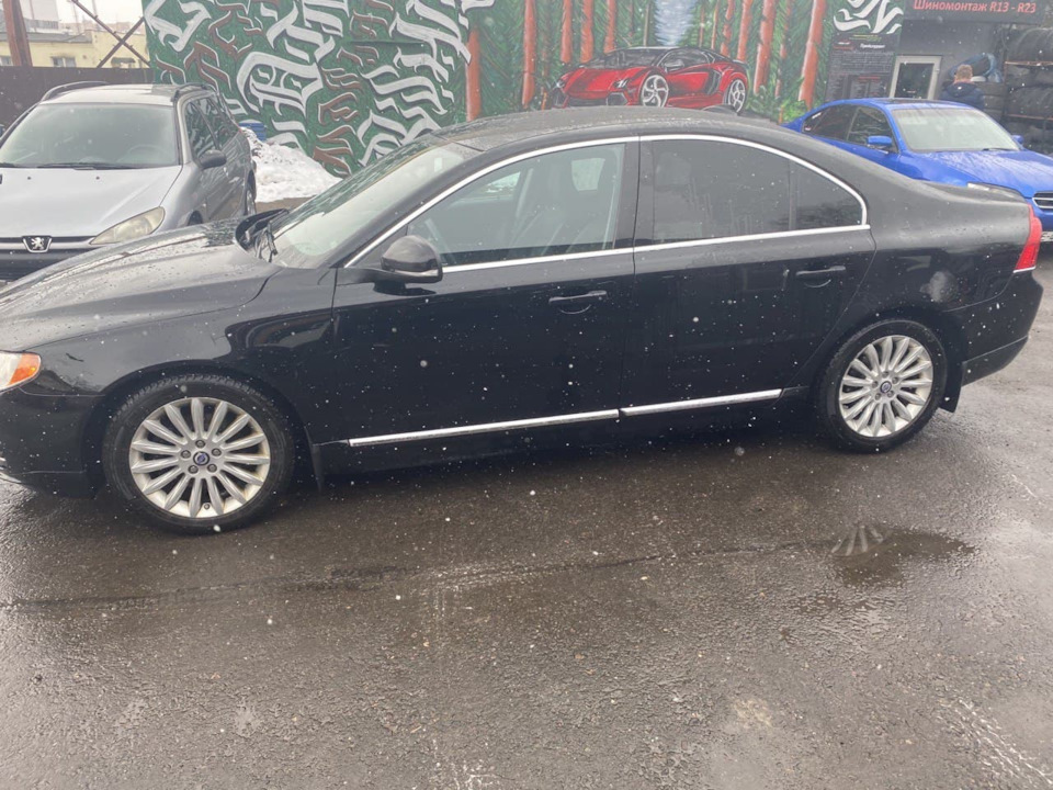 43. Хромированные молдинги дверей — Volvo S80 (2G), 1,6 л, 2013 года ...