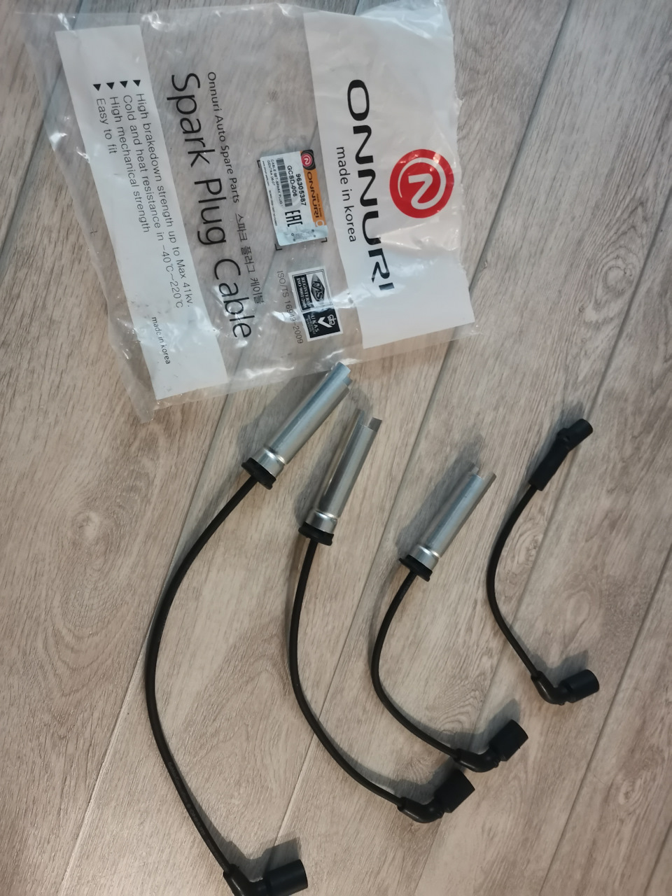 96305387 Комплект проводов высоковольтных GM | Запчасти на DRIVE2