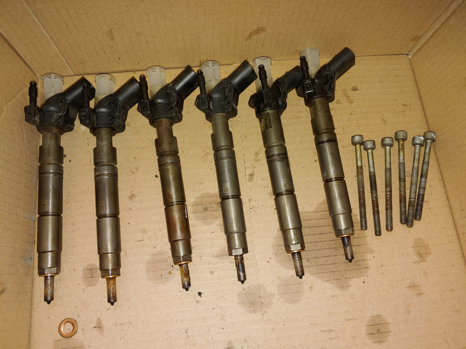 Заменил Форсунки A6420701487 и топливный фильтр. — Mercedes-Benz GL ...