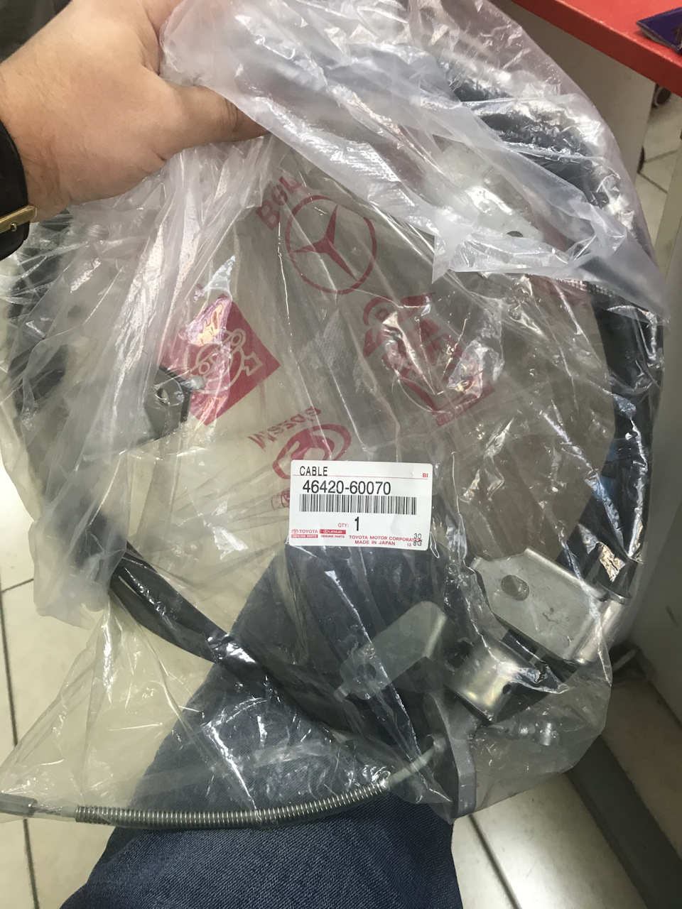 4642060070 Трос ручного тормоза правый OEM TOYOTA LEXUS | Запчасти на ...