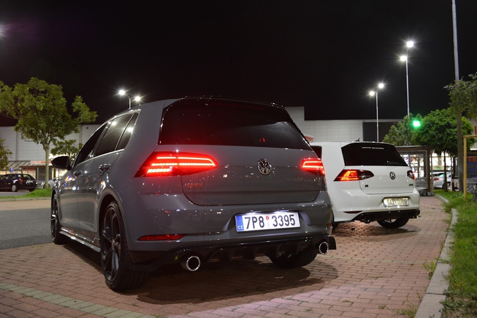 Фото по вечеру TCR, Polo GTI — Volkswagen Golf R Mk7, 2 л, 2016 года ...