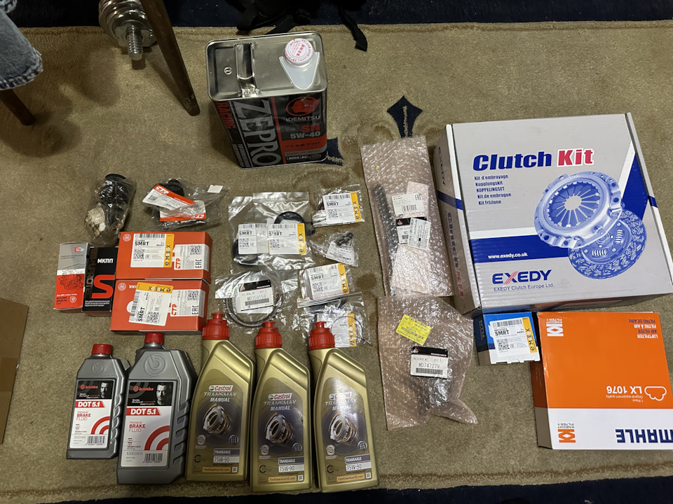 Замена сцепления lancer 9 2.0 + то — Mitsubishi Lancer IX, 2 л, 2007 ...