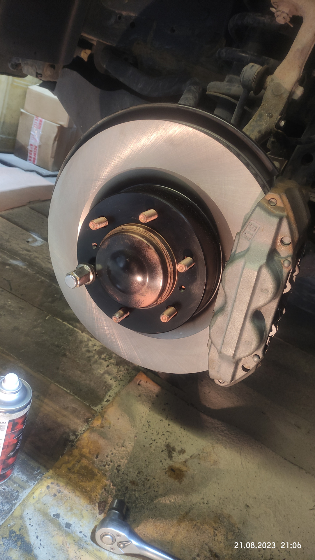 Тормозная система, перед (тормозные диски, колодки, ревизия суппортов ...