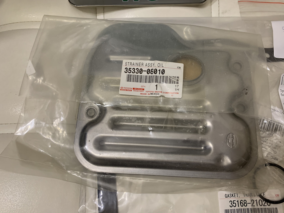 Замена масла в коробке — Toyota Camry (XV40), 2,4 л, 2008 года ...