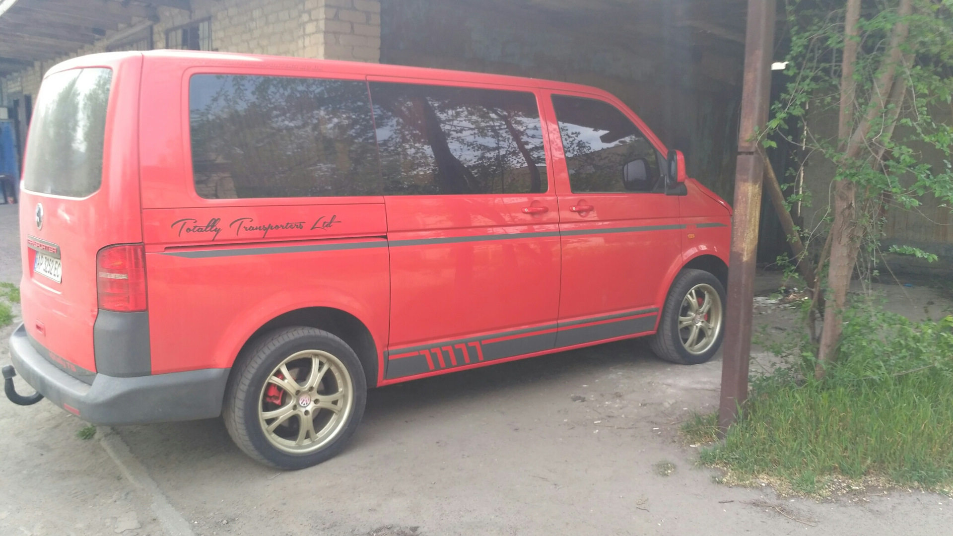 Новый стайлинг — Volkswagen Transporter T5, 1,9 л, 2005 года | тюнинг ...