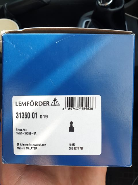 3135001 Шаровая опора LEMFORDER | Запчасти на DRIVE2