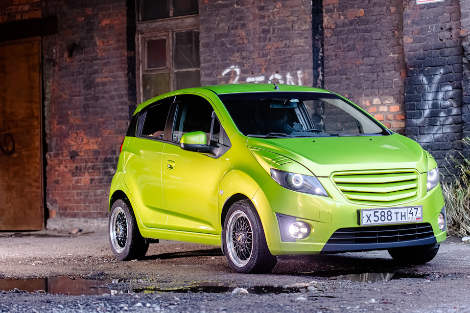 Фисташка и Я — Chevrolet Spark (M300), 1 л, 2014 года | фотография | DRIVE2