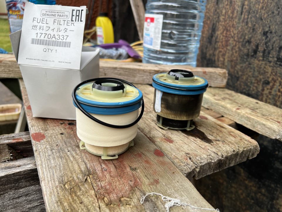 1770A337 Фильтр топливный Mitsubishi | Запчасти на DRIVE2