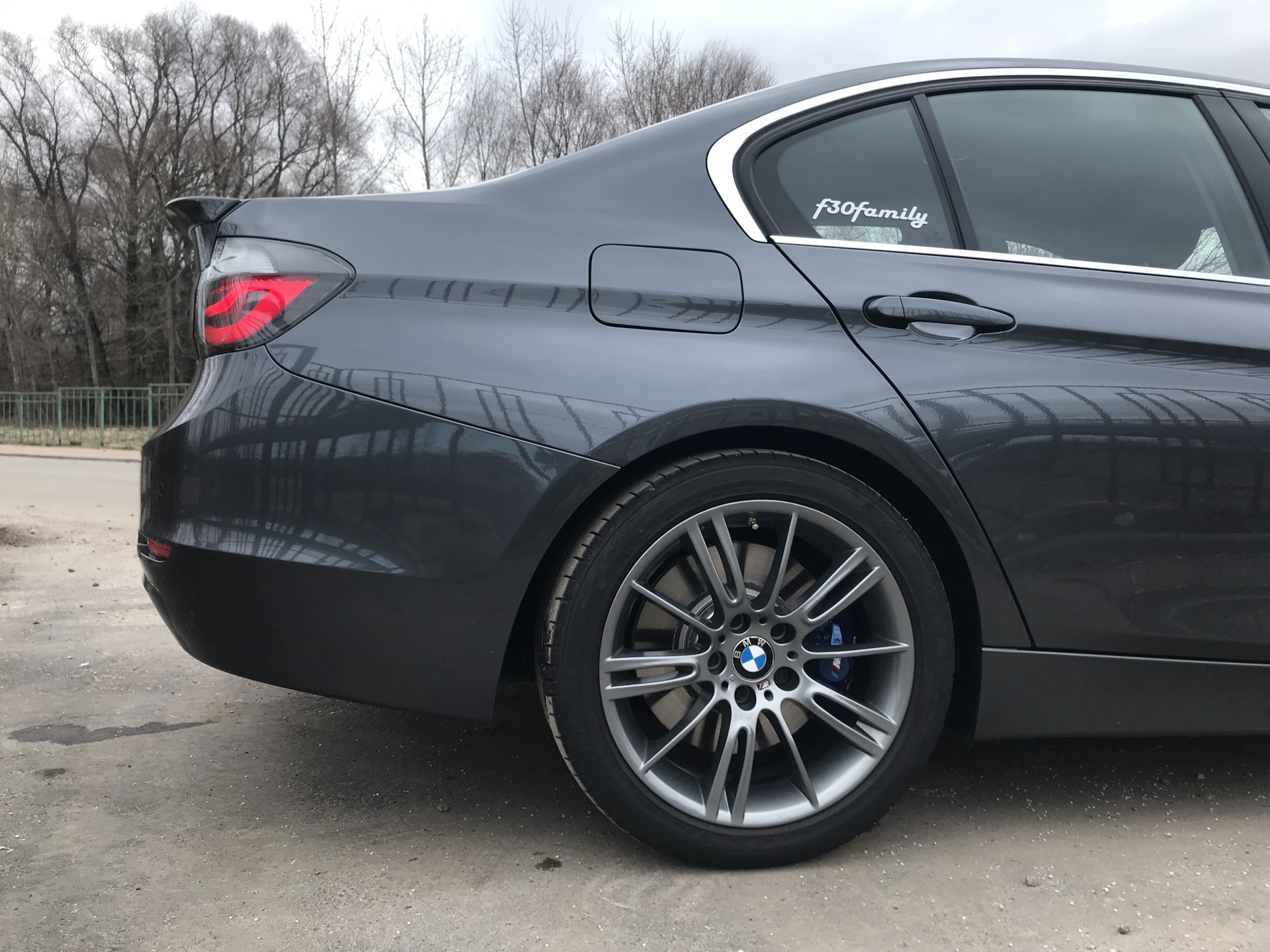 Подтяжка задней части. Фонари M Performance. — BMW 3 series (F30), 2 л ...