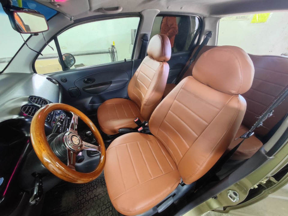Чехлы на Матиз. — Daewoo Matiz (M100/M150), 0,8 л, 2008 года ...