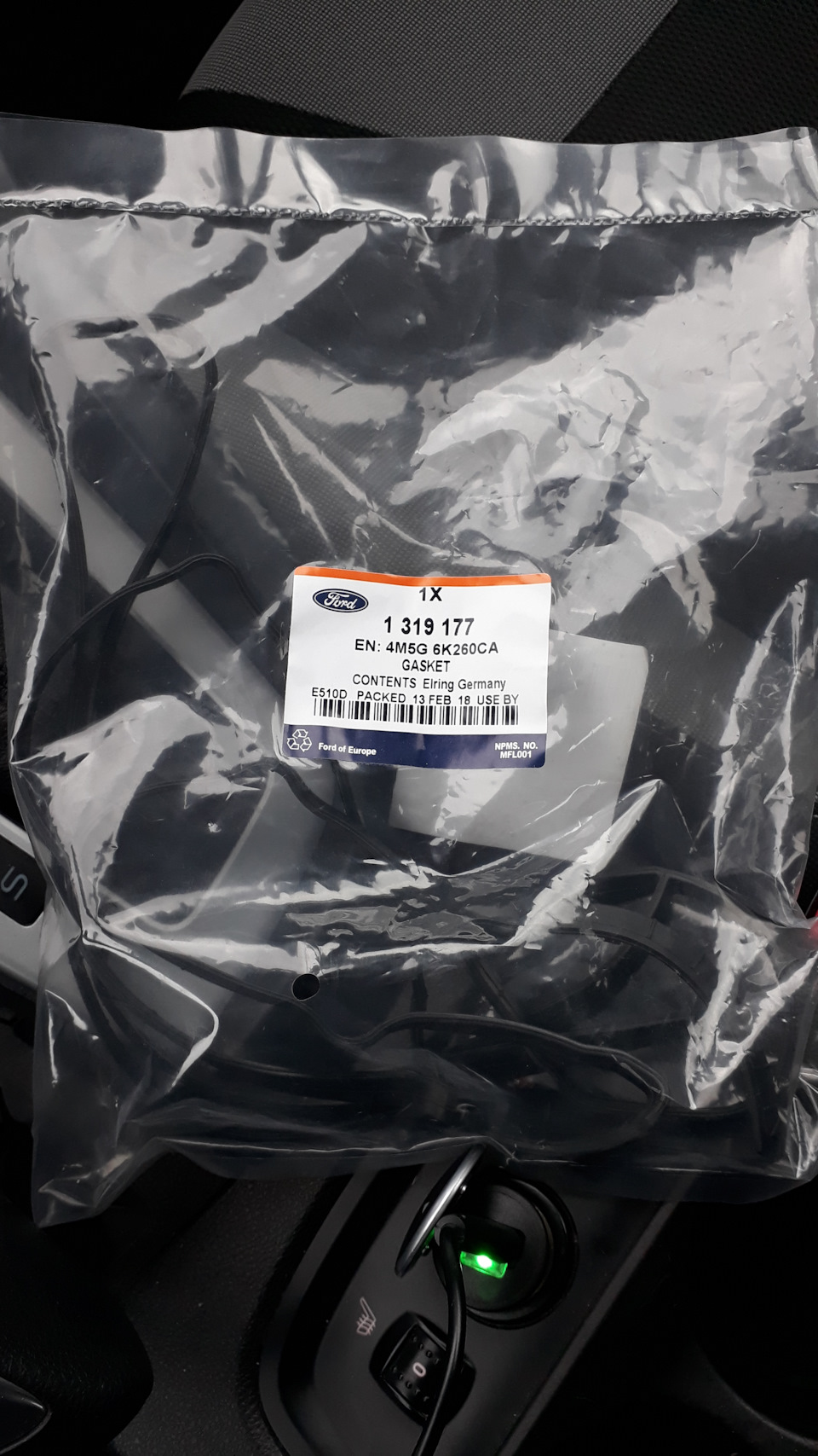 1319177 Прокладка клап. крышки Fo04-/CM Ford | Запчасти на DRIVE2