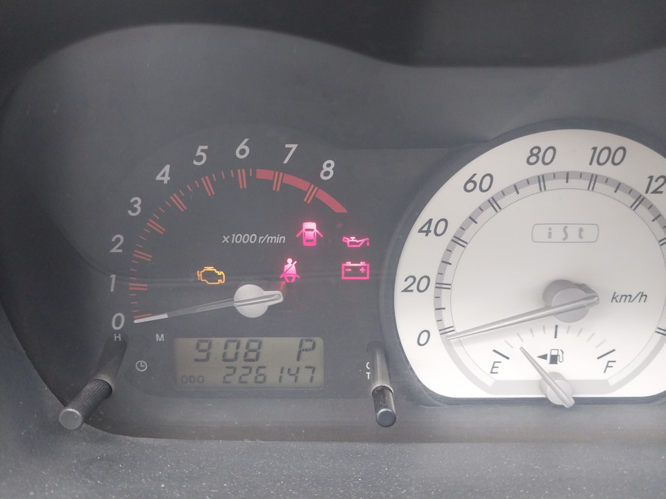 Загорелся чек, ошибка P1656, замена клапана vvt-i, 03.06.23г. — Toyota ...