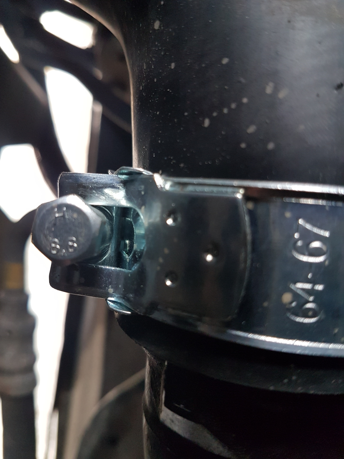 Патрубок интеркулера volvo xc90 D5 — Volvo XC90 (1G), 2,4 л, 2008 года ...