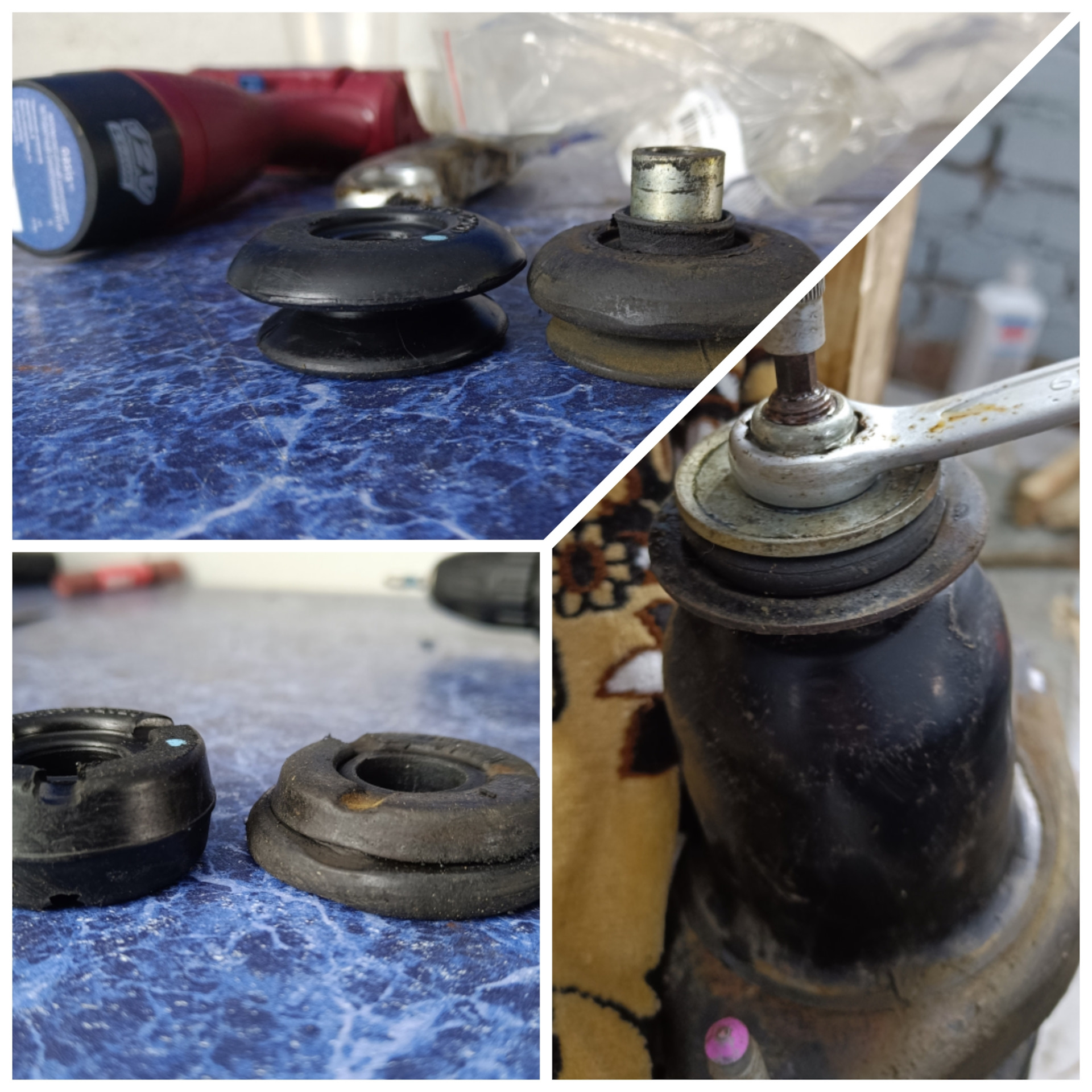 Стук сзади — устранено. — Toyota Corolla (120), 1,4 л, 2005 года ...