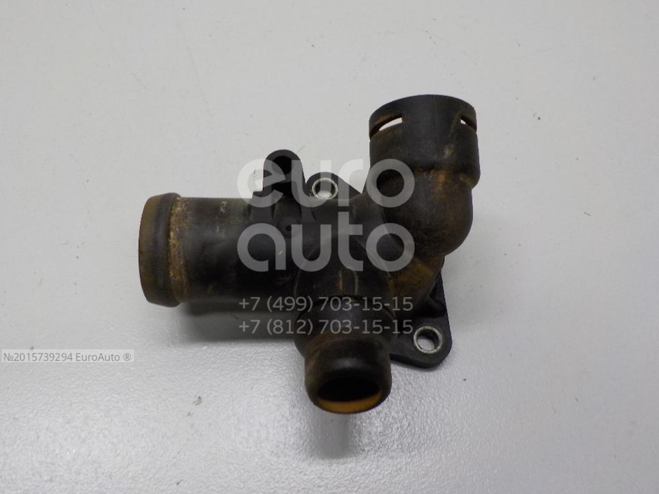 06B121133D Фланец системы охлаждения Audi A4 B6 1.8 T VAG | Запчасти на ...