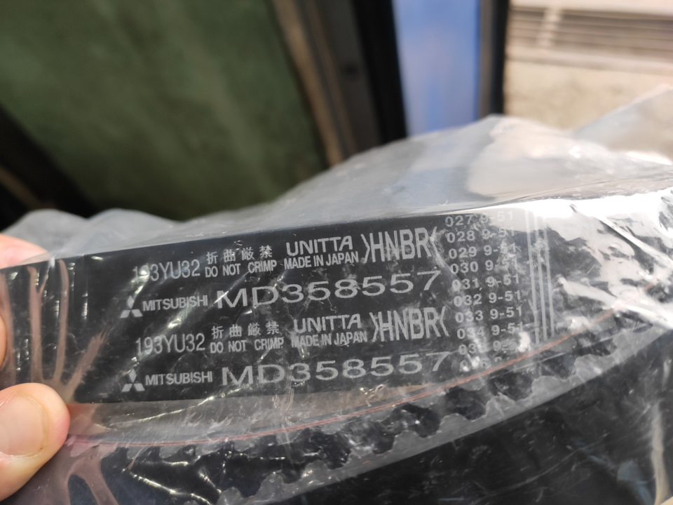 ТО90: поменяли ГРМ и ролики — Mitsubishi Pajero (4G), 3 л, 2013 года ...