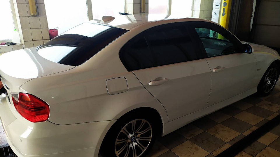 Замена руля с BMW f10 на BMW e90 — BMW 3 series (E90), 2 л, 2007 года ...