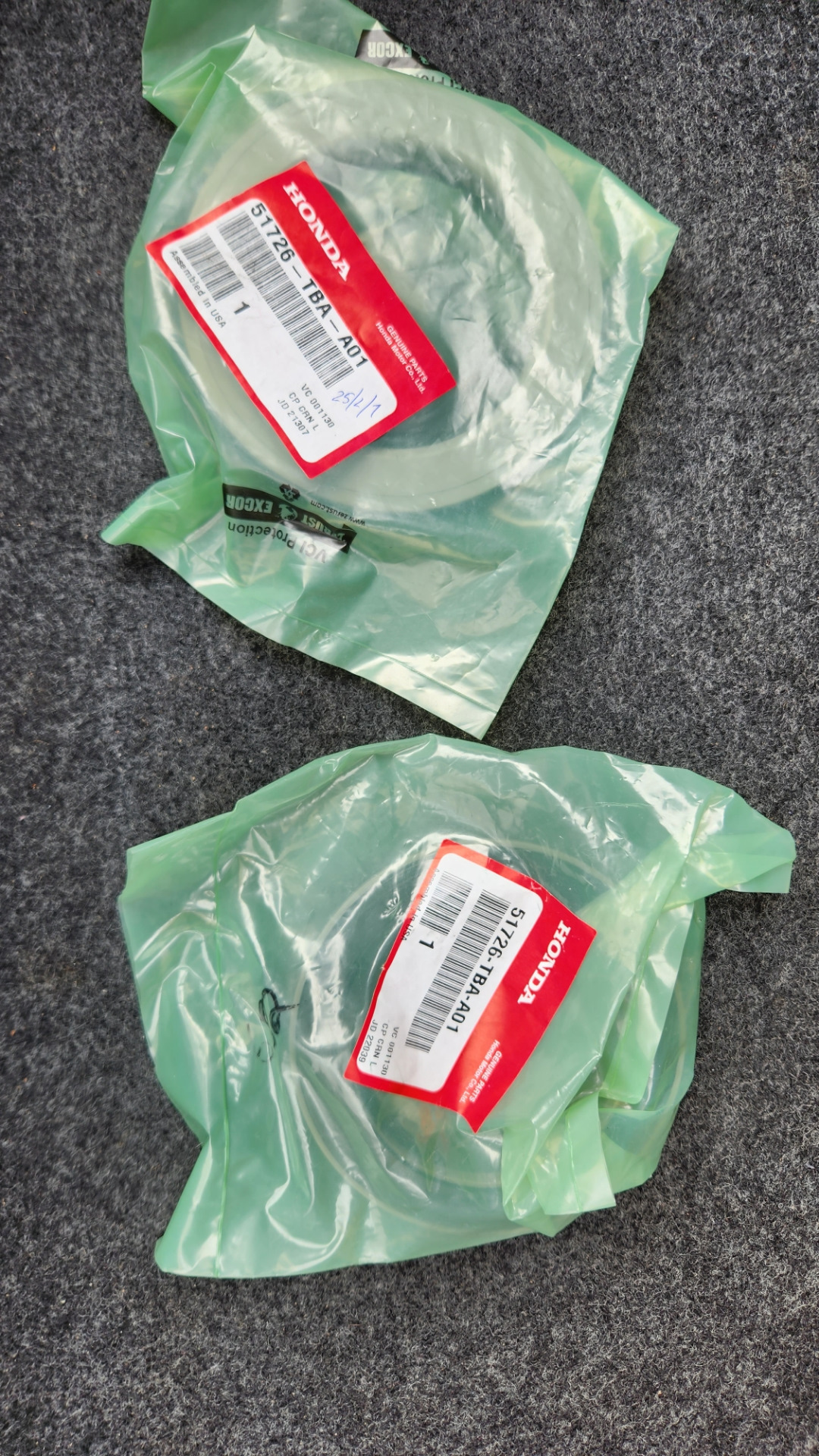 Опорные подшипники — Honda Civic 4D (10G), 1,5 л, 2016 года | визит на ...