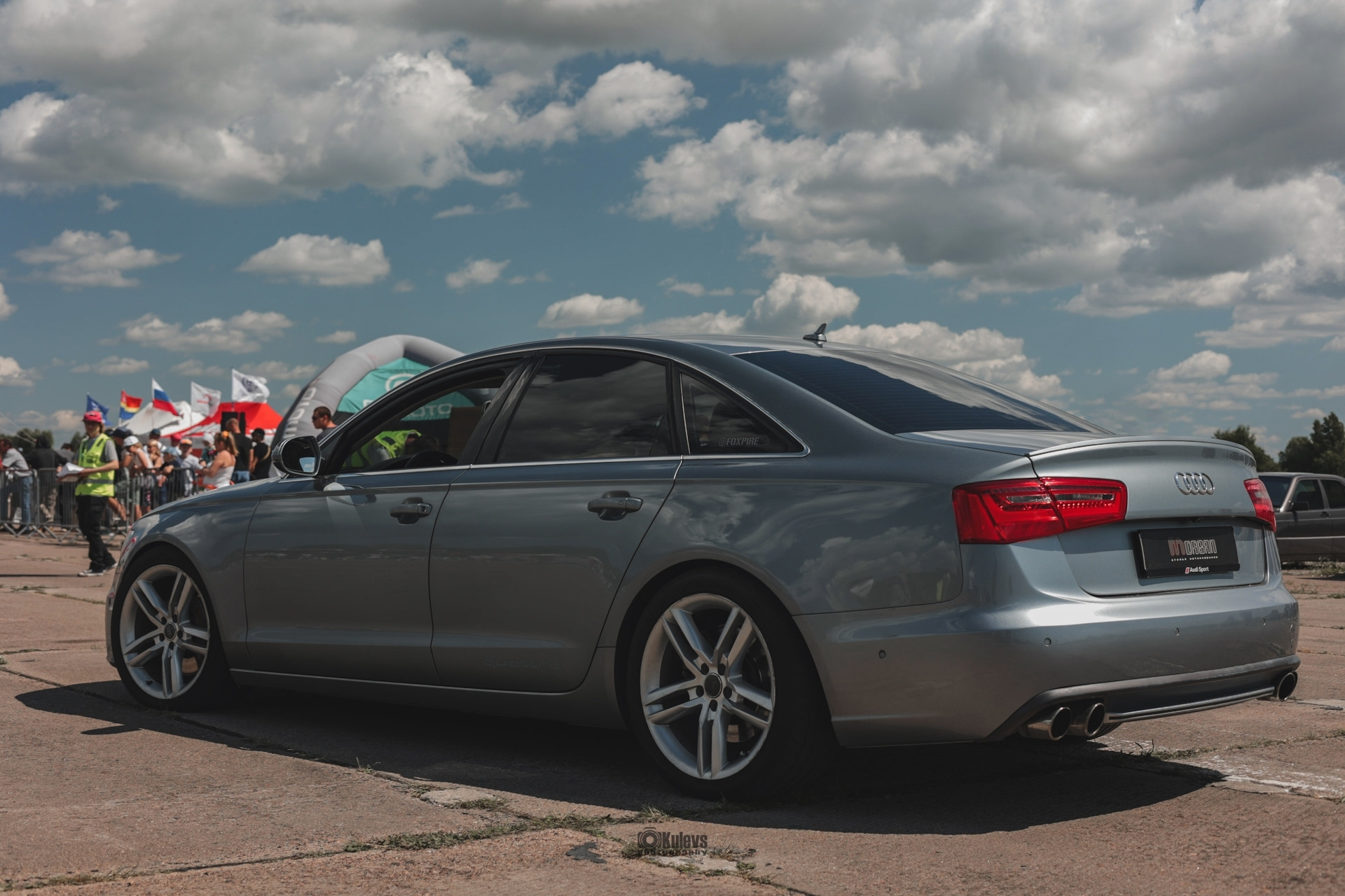 Прислали пару фоток с драга в личку) — Audi A6 (C7), 3 л, 2011 года ...