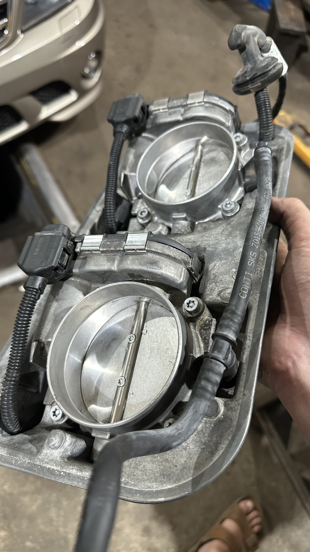 82mm Throttle Body upgrade — Mercedes-Benz C 63 AMG (W204), 6,2 л, 2008 ...