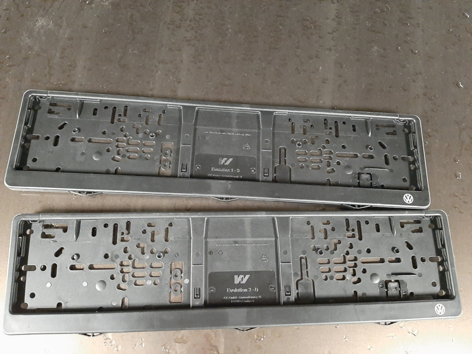 Заглушки, уплотнители, рамки номерные VW — Volkswagen Tiguan (1G), 2 л ...