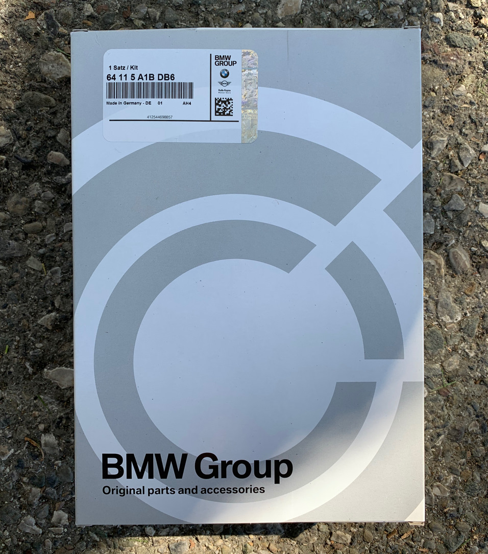 64115A1BDB6 Комплект фильтров салонных BMW | Запчасти на DRIVE2