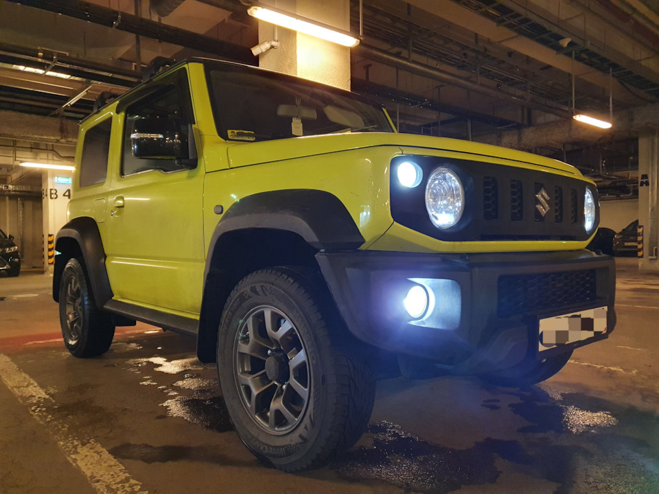 Подготовка к зиме, смена колес и щеток стеклоочистителя, Suzuki Jimny JB74 — Suzuki Jimny (4G ...
