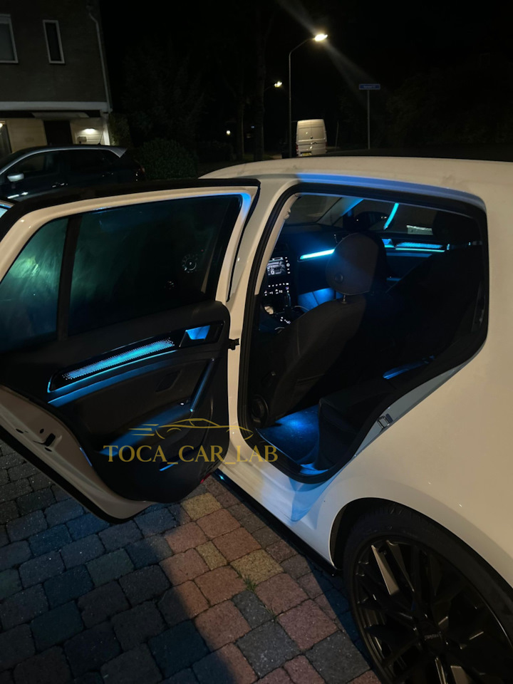 Подсветка салона Ambient Light VW Golf 7 на Volkswagen Golf Mk7. | 35 ...