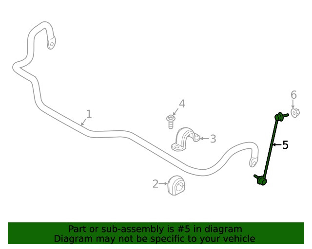 31356886035 Тяга (стойка) стабилизатора BMW | Запчасти на DRIVE2