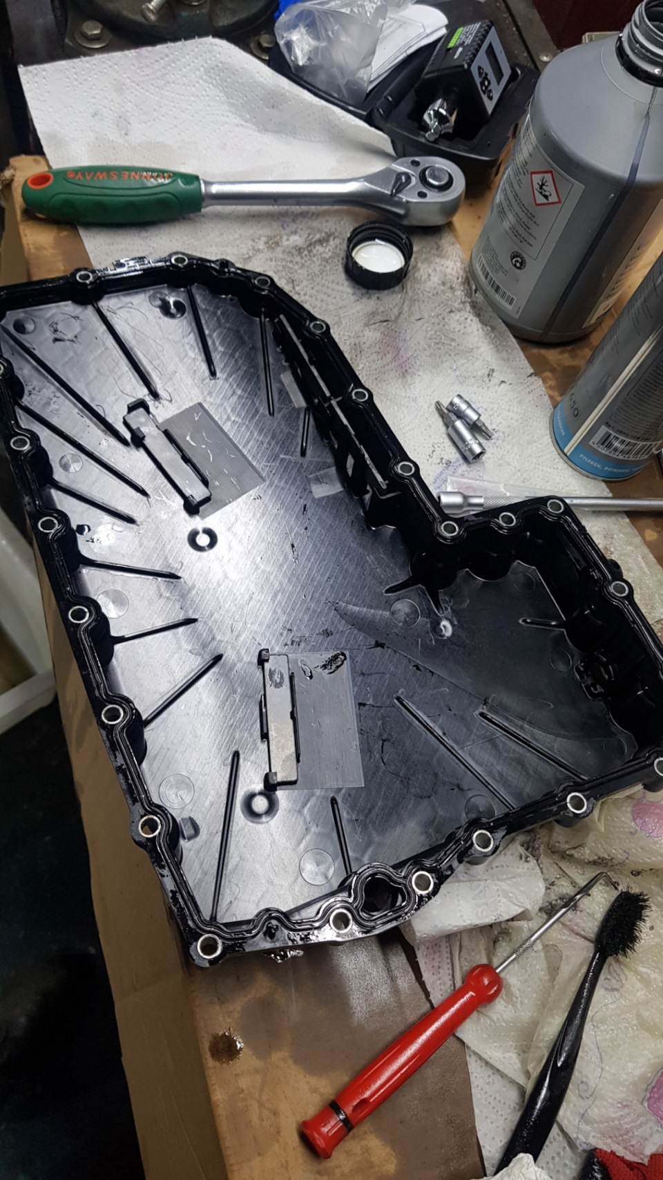 Замена масла и фильтров в коробке dl382 (0CK) — Audi A6 (C7), 1,8 л ...