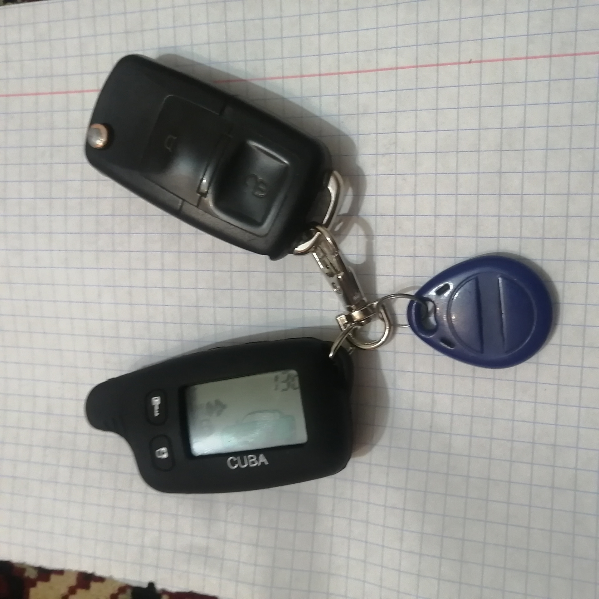 Новый корпус брелка сигнализации — Lada Гранта (1G), 1,6 л, 2012 года ...
