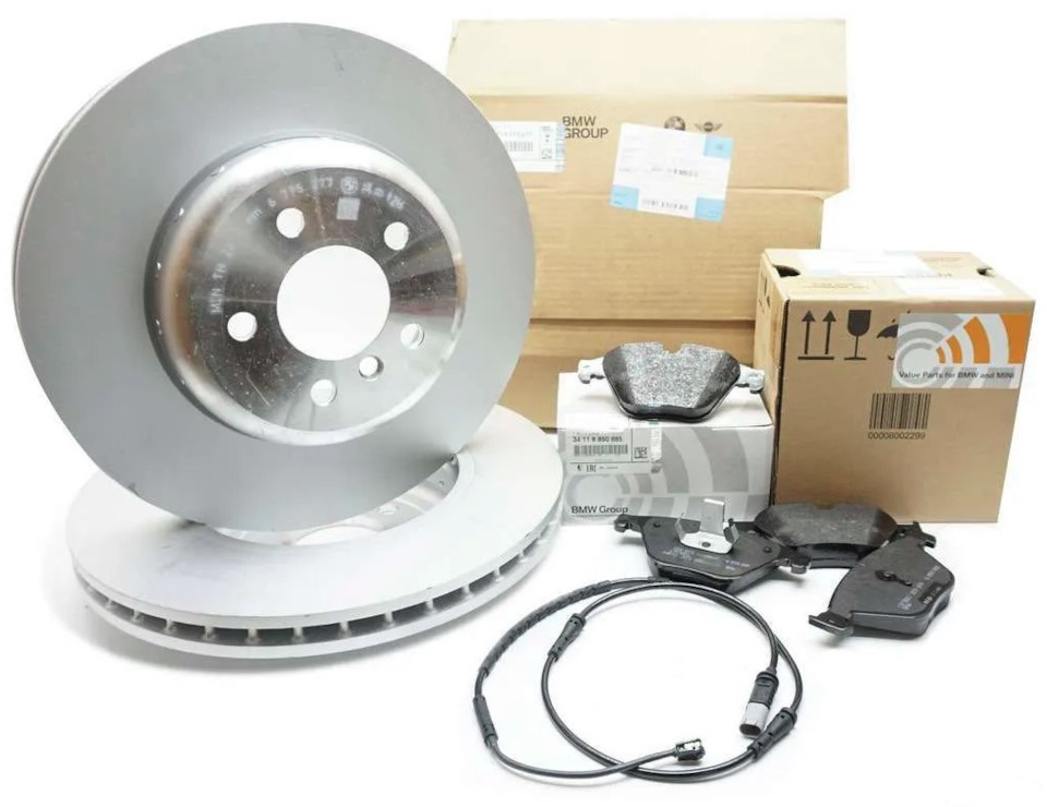 Тормозные диски и колодки BMW 34106898723 — AutoParts78 на DRIVE2