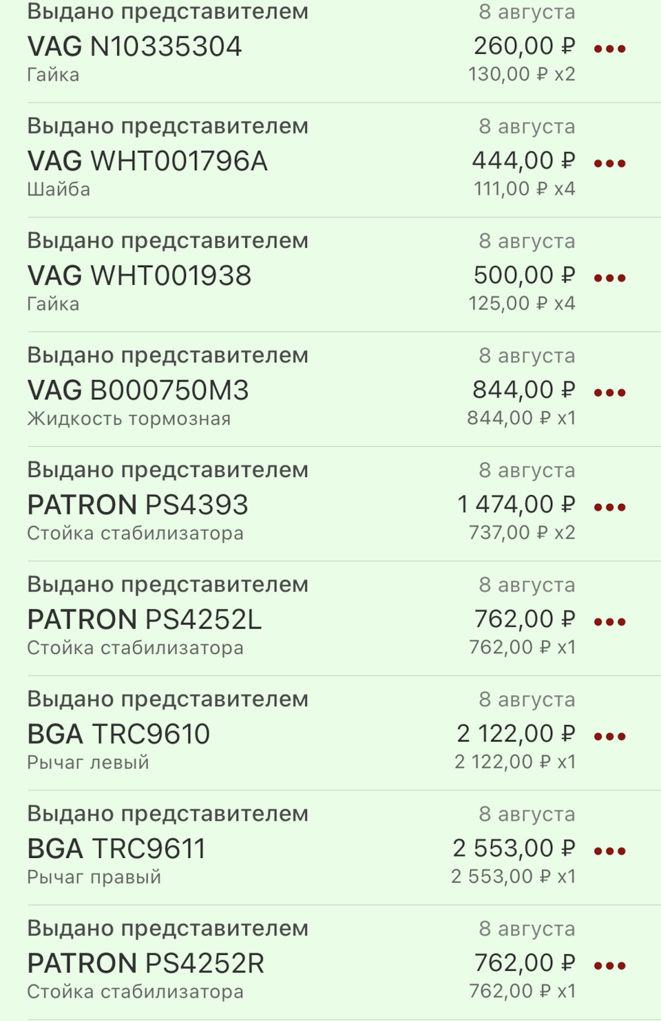 WHT001938 Гайка с фланцем самоконтрящаяся VAG | Запчасти на DRIVE2