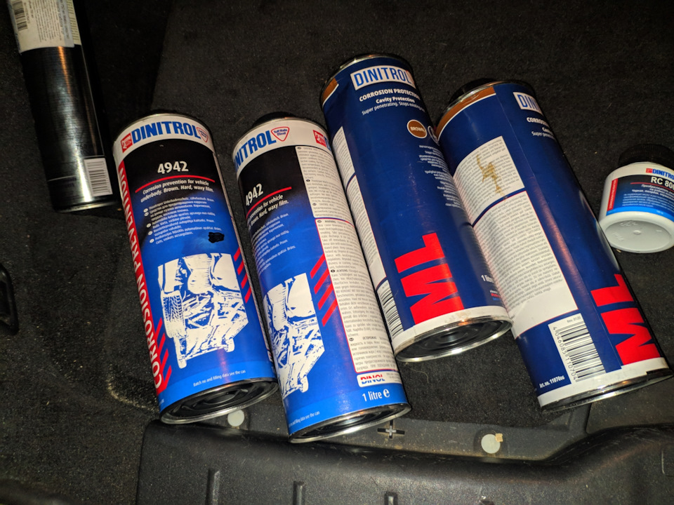 Антикоррозийная обработка Dinitrol — Volvo V50, 1,6 л, 2008 года ...