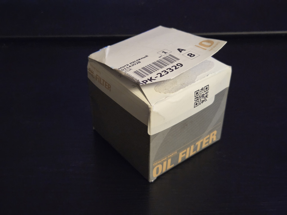 19. Оригинальность "оригинального" масляного фильтра PE0114302b ...