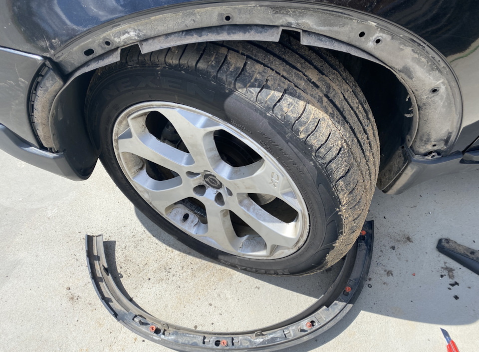 Частная практика: Удаление ржавчины с Volvo XC90 путём замены деталей ...