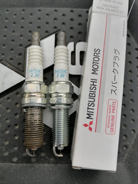1822A067 Свеча зажигания Mitsubishi | Запчасти на DRIVE2