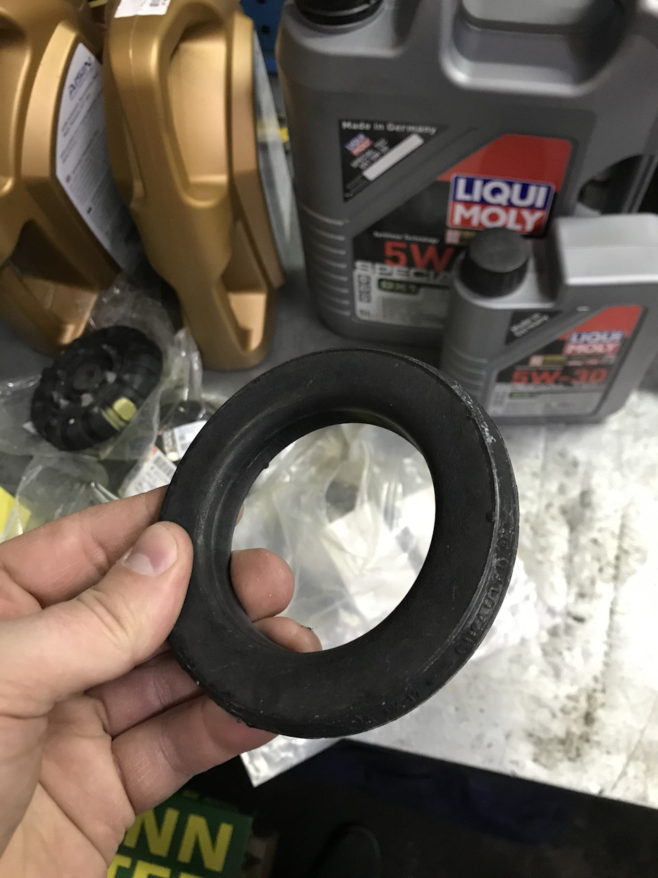 Очередное ТО + передняя подвеска — Opel Insignia (1G), 2 л, 2013 года ...